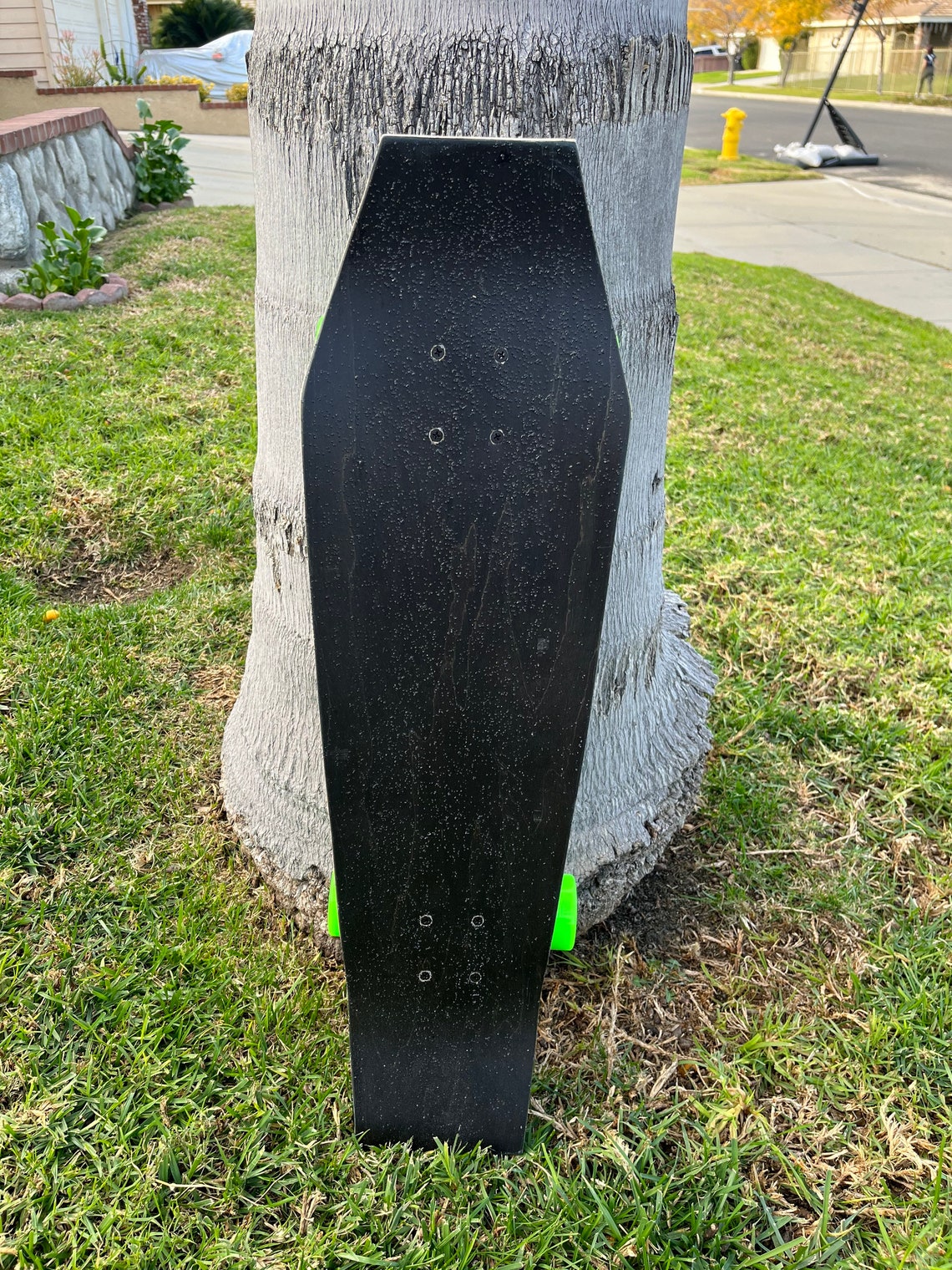 Double Kick Black Coffin Croozer Skateboard - Etsy