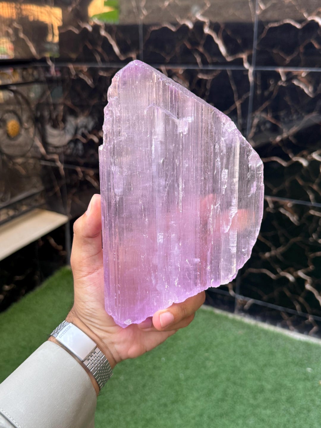 Rare Kunzite Crystal: Natural Pink Gemstone - Etsy