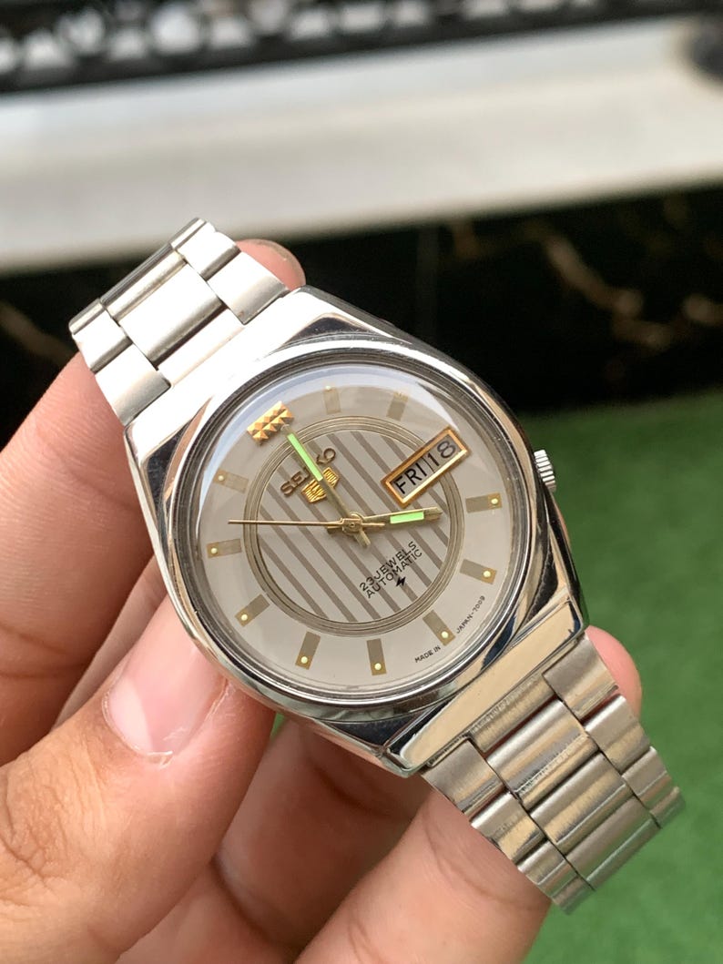 Vintage Seiko 5 Automatic Watch: AA Grade Japan Movement - Etsy