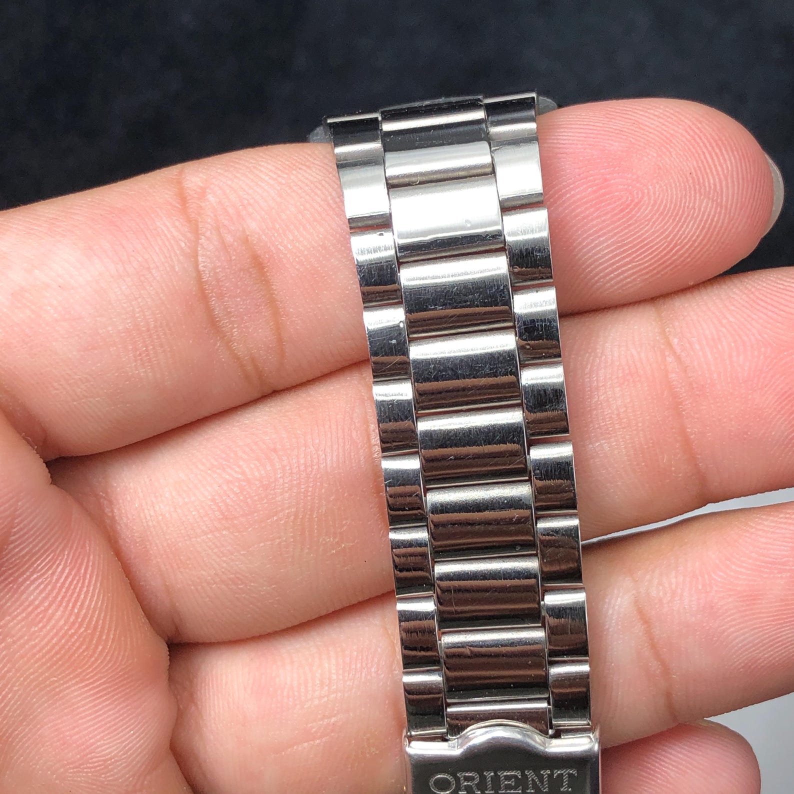 Orient Automatic Field Watch: Deep Metallic Blue Sunburst. ,stainless ...