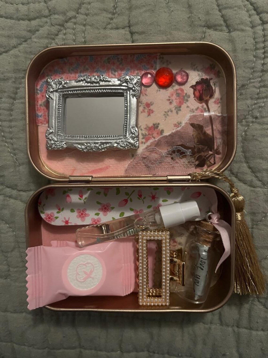 Custom Handmade Altoid Tin Wallet! - Etsy