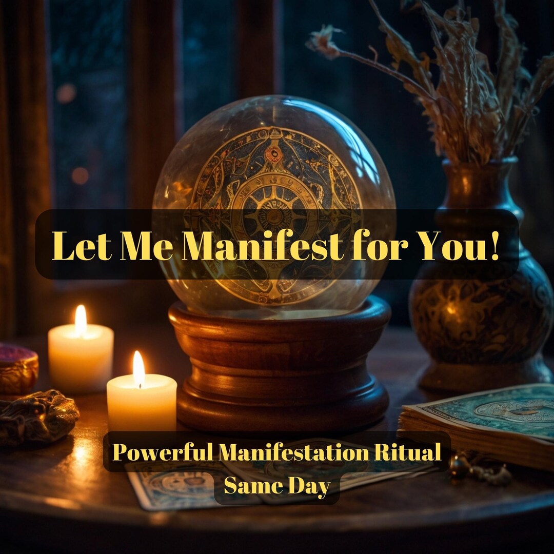 Personalized Manifestation Ritual: Fast Results, Channeling Energy - Etsy
