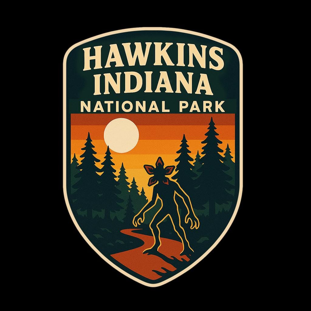 Hawkins Indiana National Park Sticker - Water Resistant Vinyl - Etsy