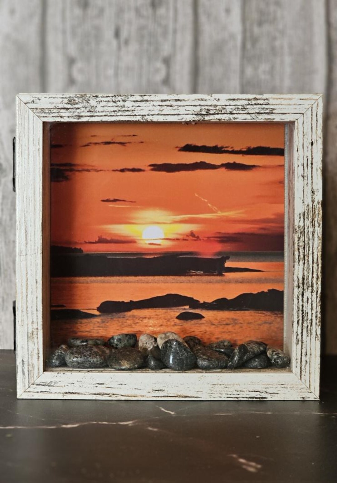 Shadow Box, Lake Superior Sunset, Photograph, Yooperlites, Emberlites ...