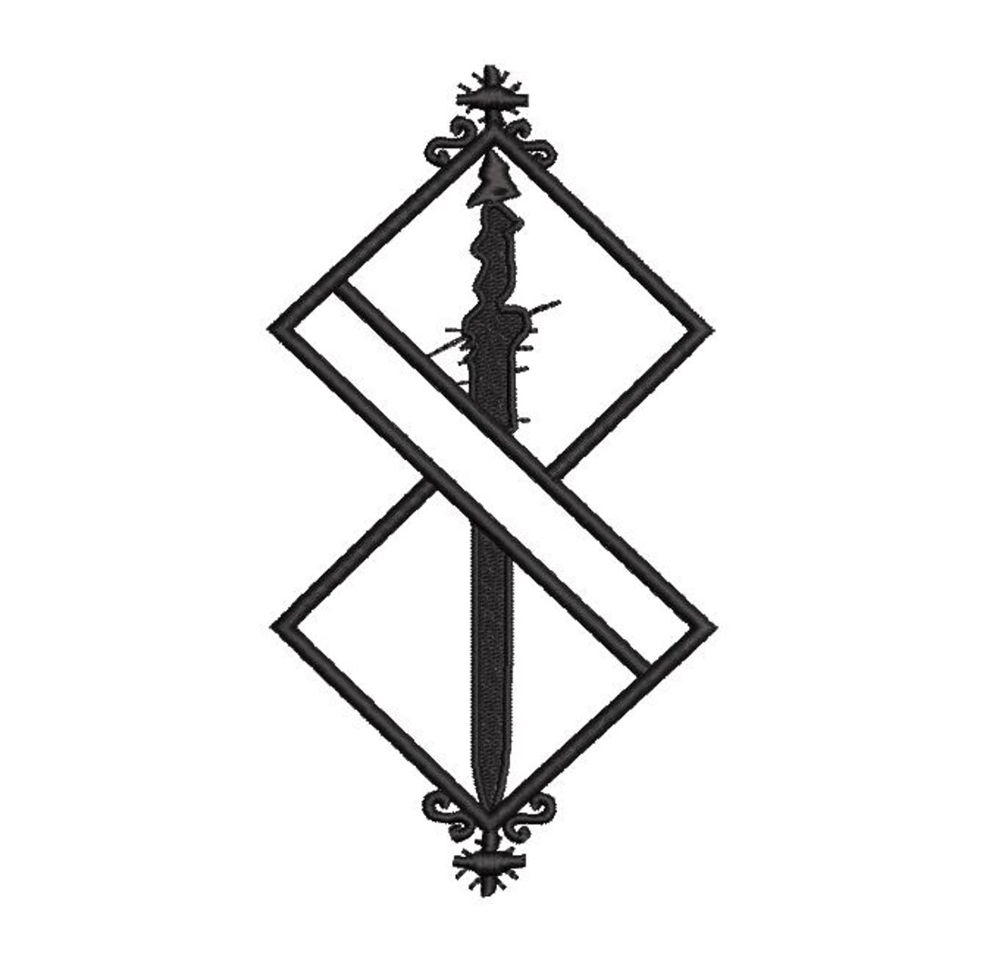 Blasphemous Sword Embroidery Design: Gothic Indie Pattern (digital ...