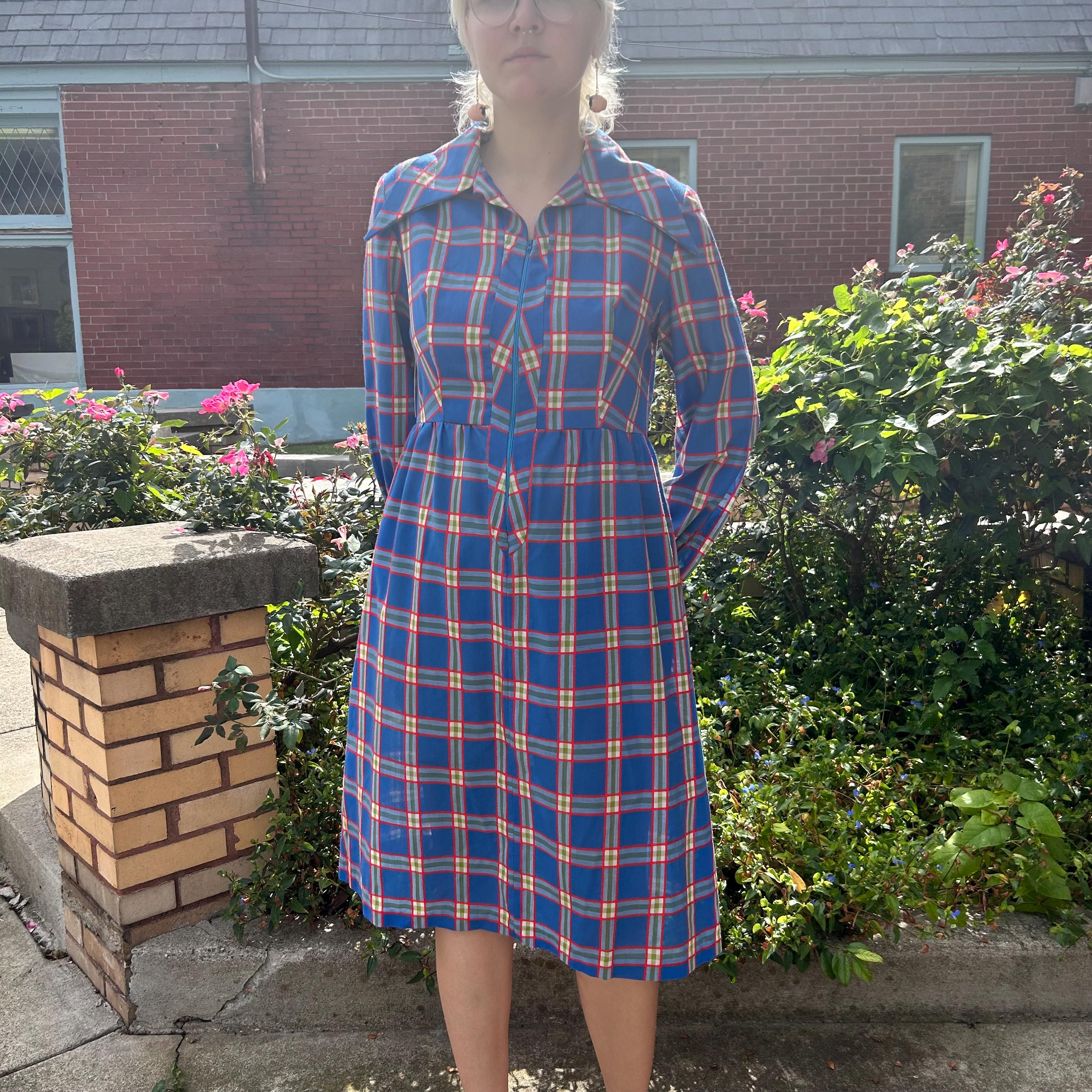 Plaid House Dress - Etsy Singapore Plaid House Dress - Etsy Singapore