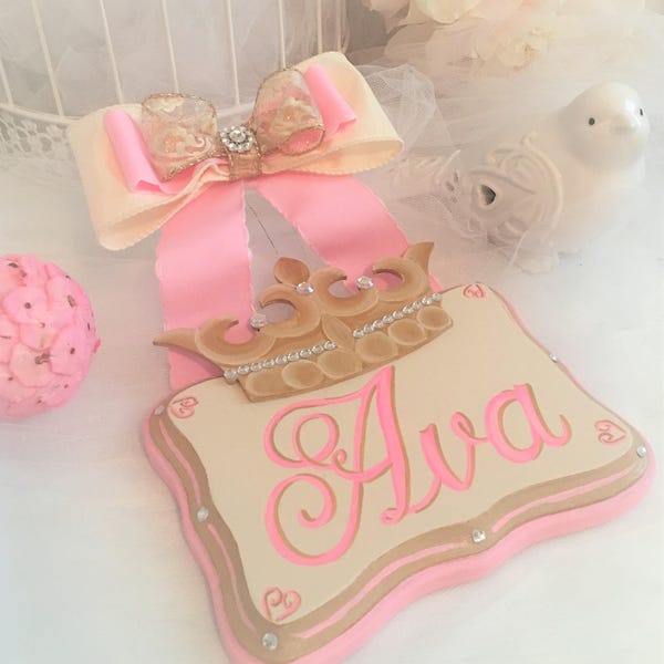 Princess Door Sign - Etsy