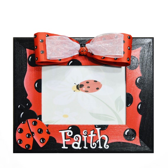 Personalized Ladybug Frame | Etsy