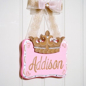 Personalized Princess Sign, Girls Hand Painted - Etsy