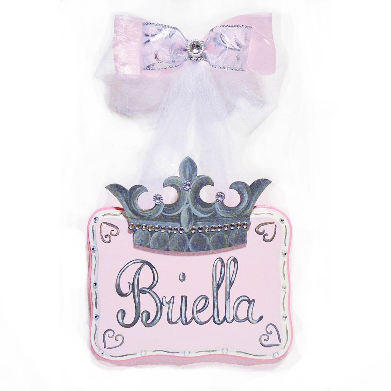Personalized Princess Sign Girls Hand Painted - Etsy