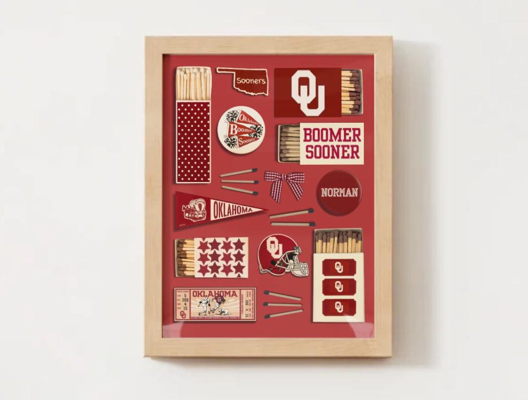 Custom College Matchbox Prints - Etsy
