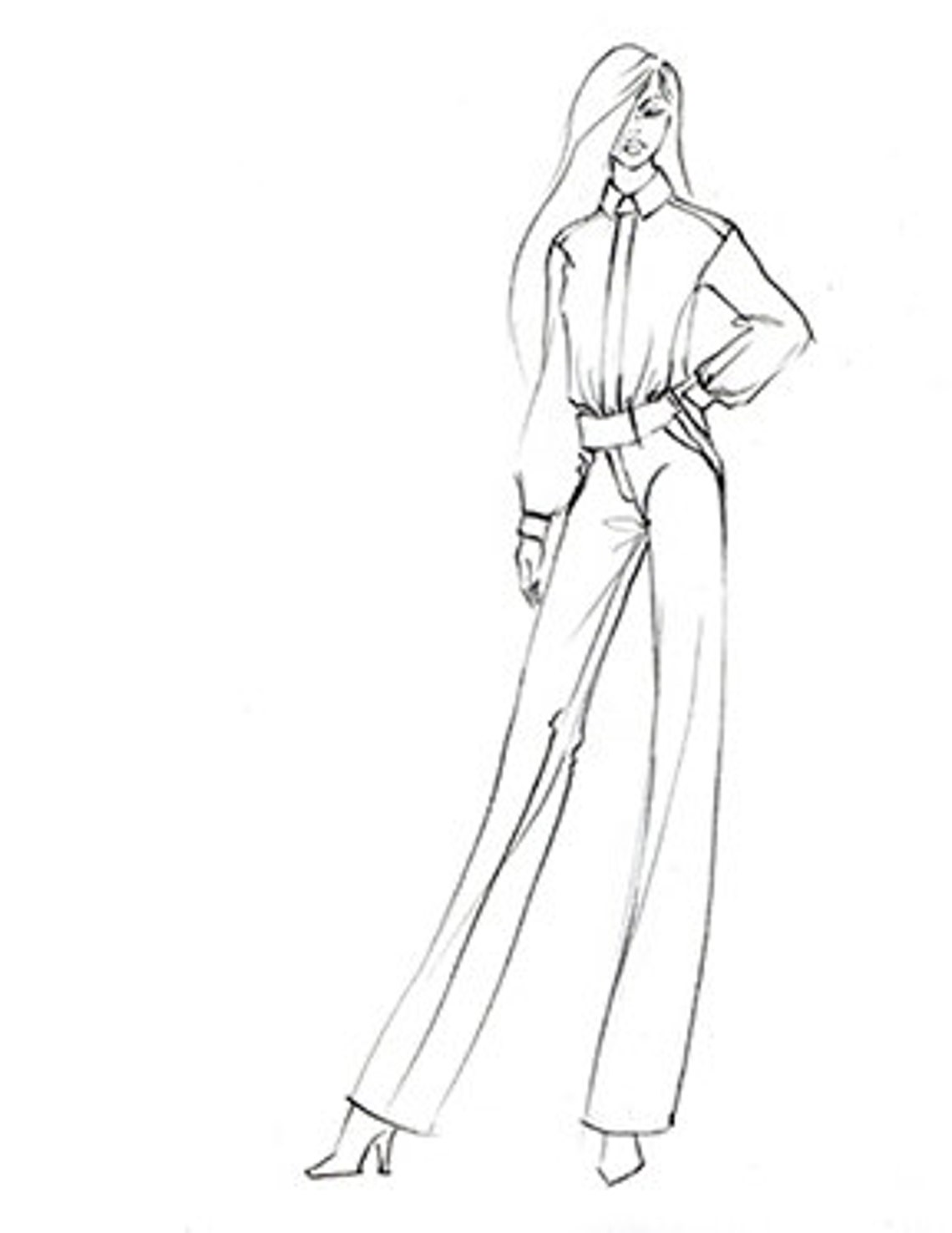 Practice Pack for tutorial: Basic Fashion Illustration With Markers ...