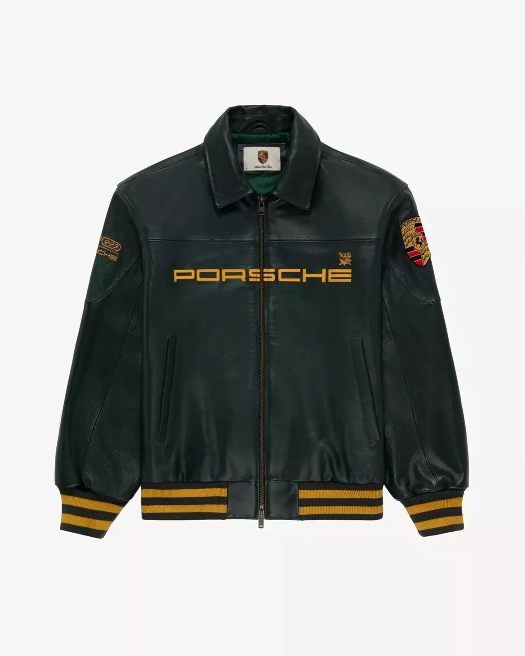 Handmade Men's Aime Leon Dore ALD / Porsche 993 Turbo Leather Club ...