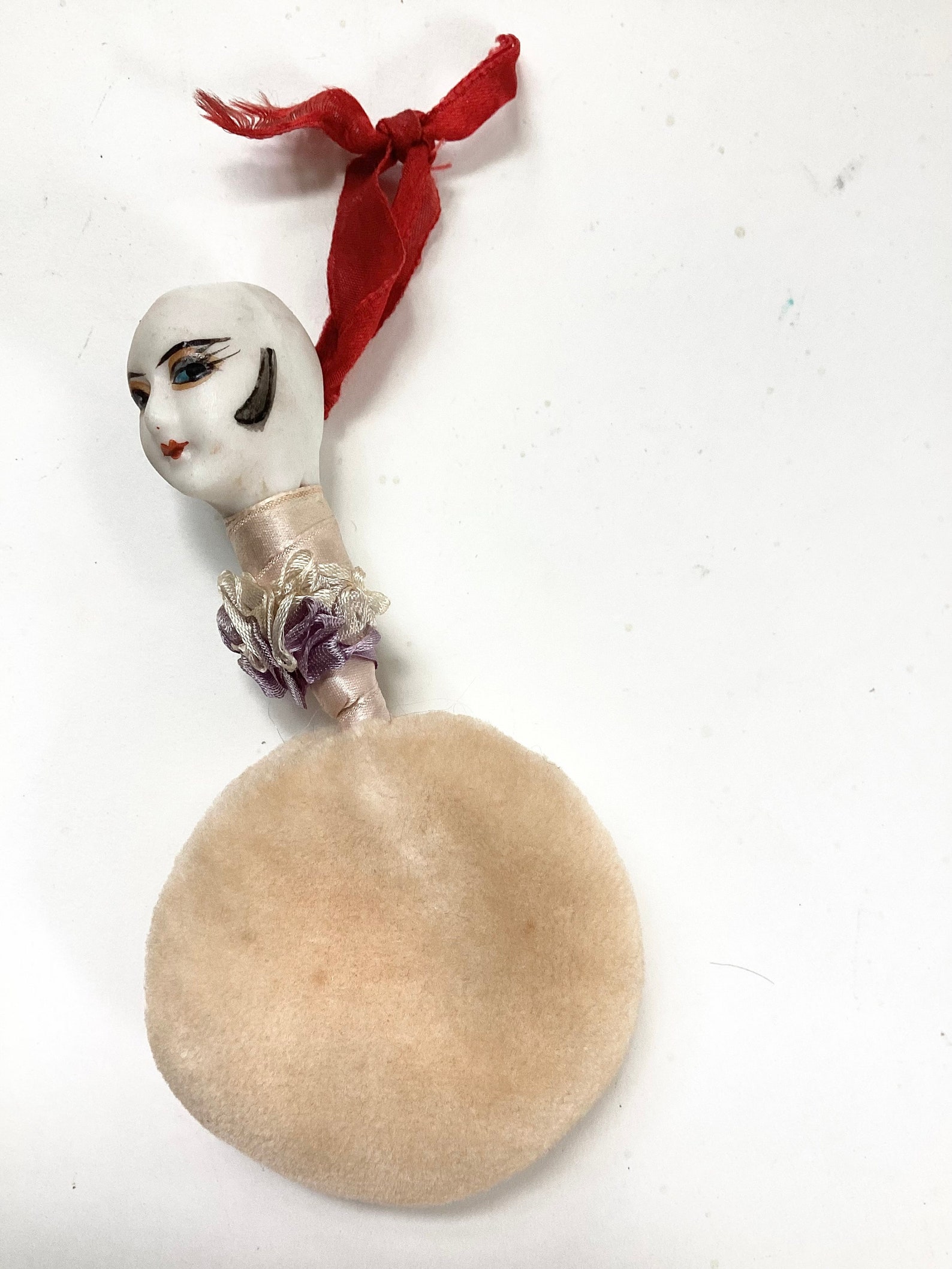 Rare Vintage 1920s Art Deco Lady Powder Puff in Original Bag - Etsy