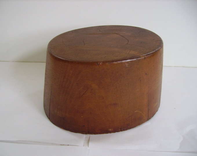 Antique Vintage Hat Block Form Millinery Mold/wooden Hat Block Form ...