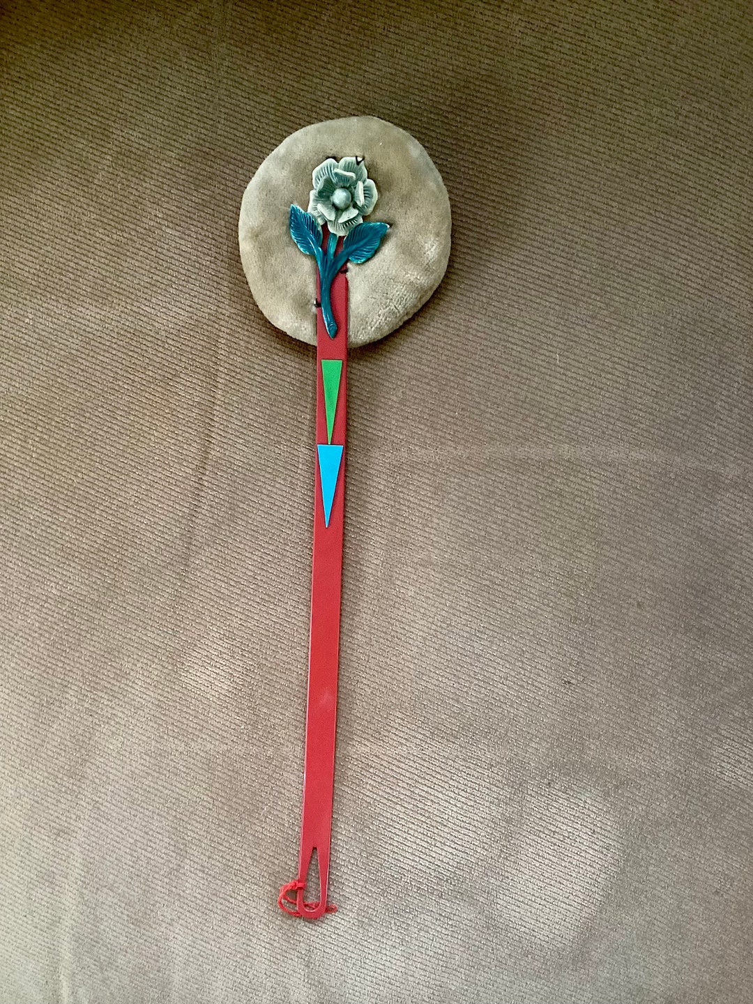 Vintage 1920s Art Deco Powder Puff Wand - Etsy