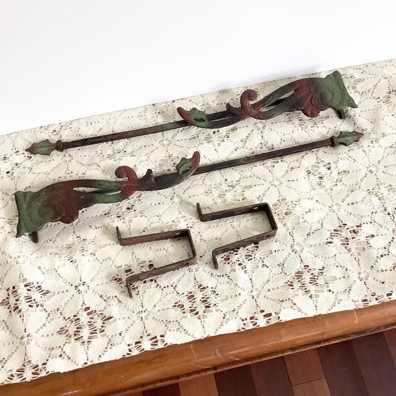 Antique Curtain Rod - Etsy
