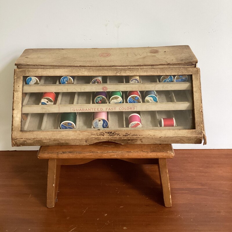 Antique Thread Cabinet - Etsy