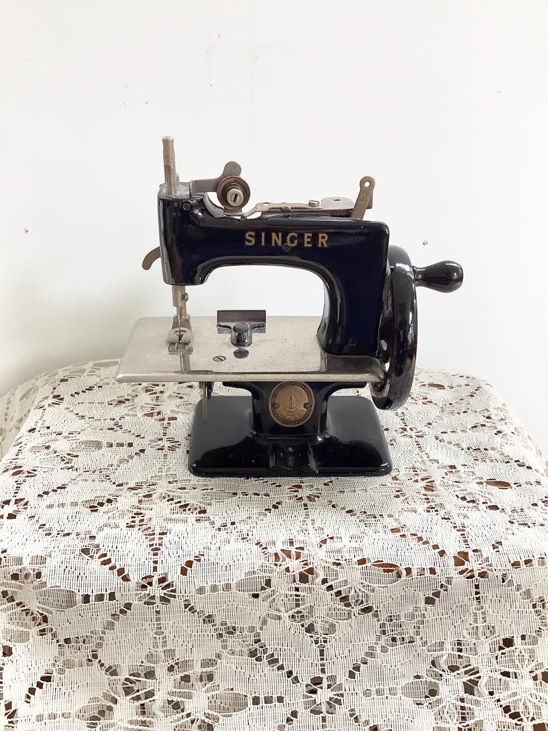Vintage Singer Childs Toy Sewing Machine - Etsy