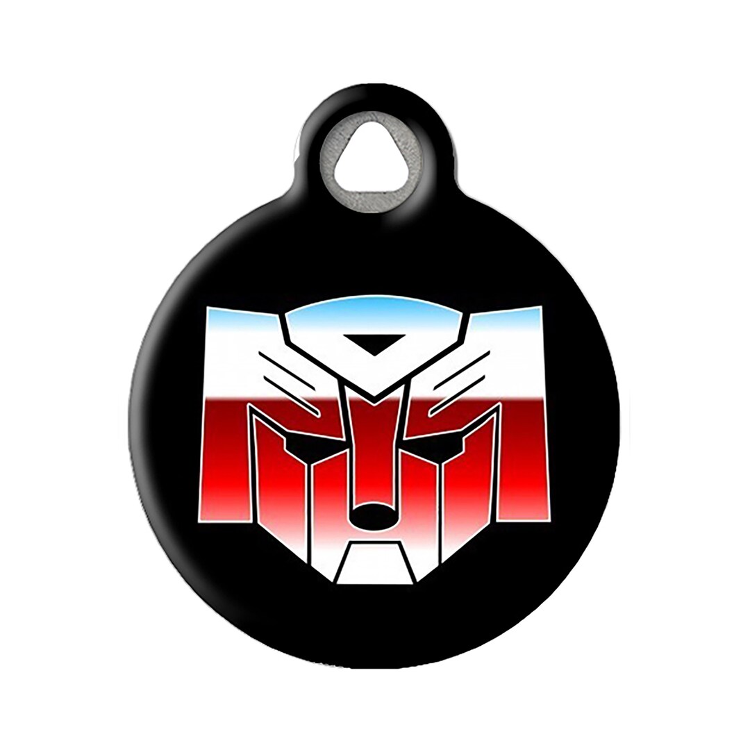 Autodogs Transformers Personalized Pet ID Tag by Dog Tag Art - Etsy