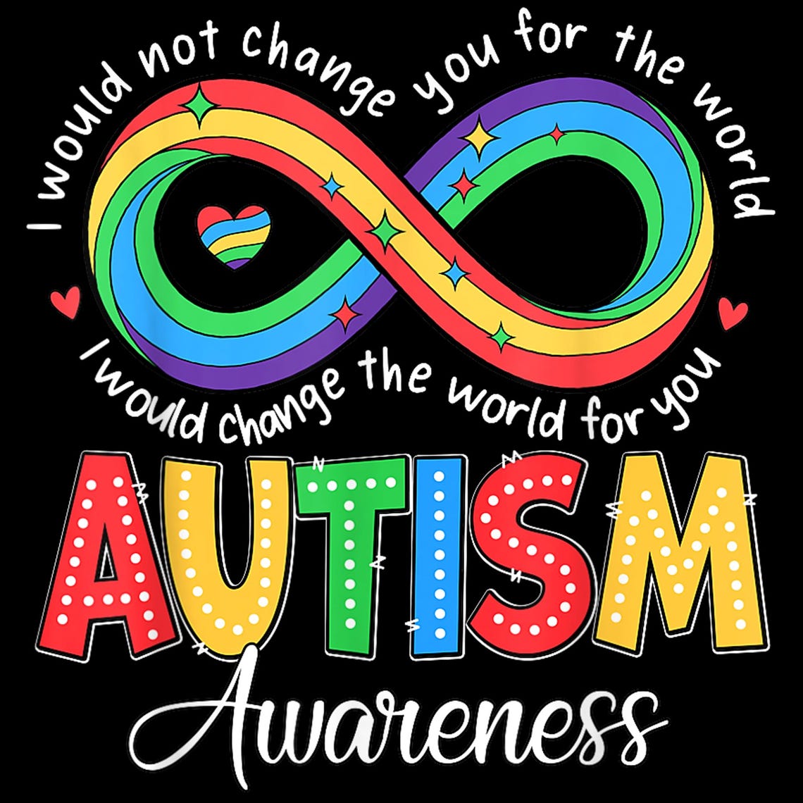 Autism Awareness Infinity Symbol Png,accept,understand,love Design for ...