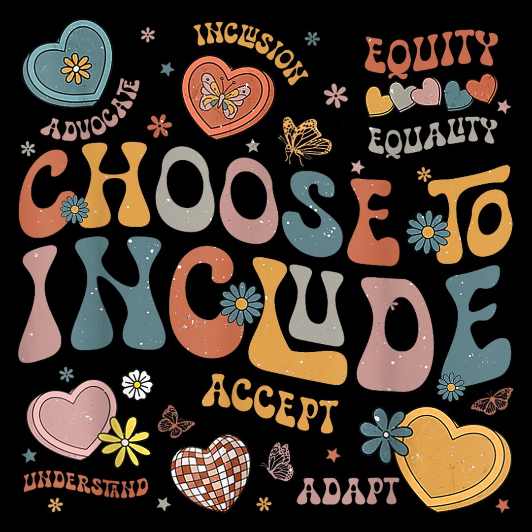 Choose to Include,inclusion Matters Autism Awareness PNG for Teachers ...