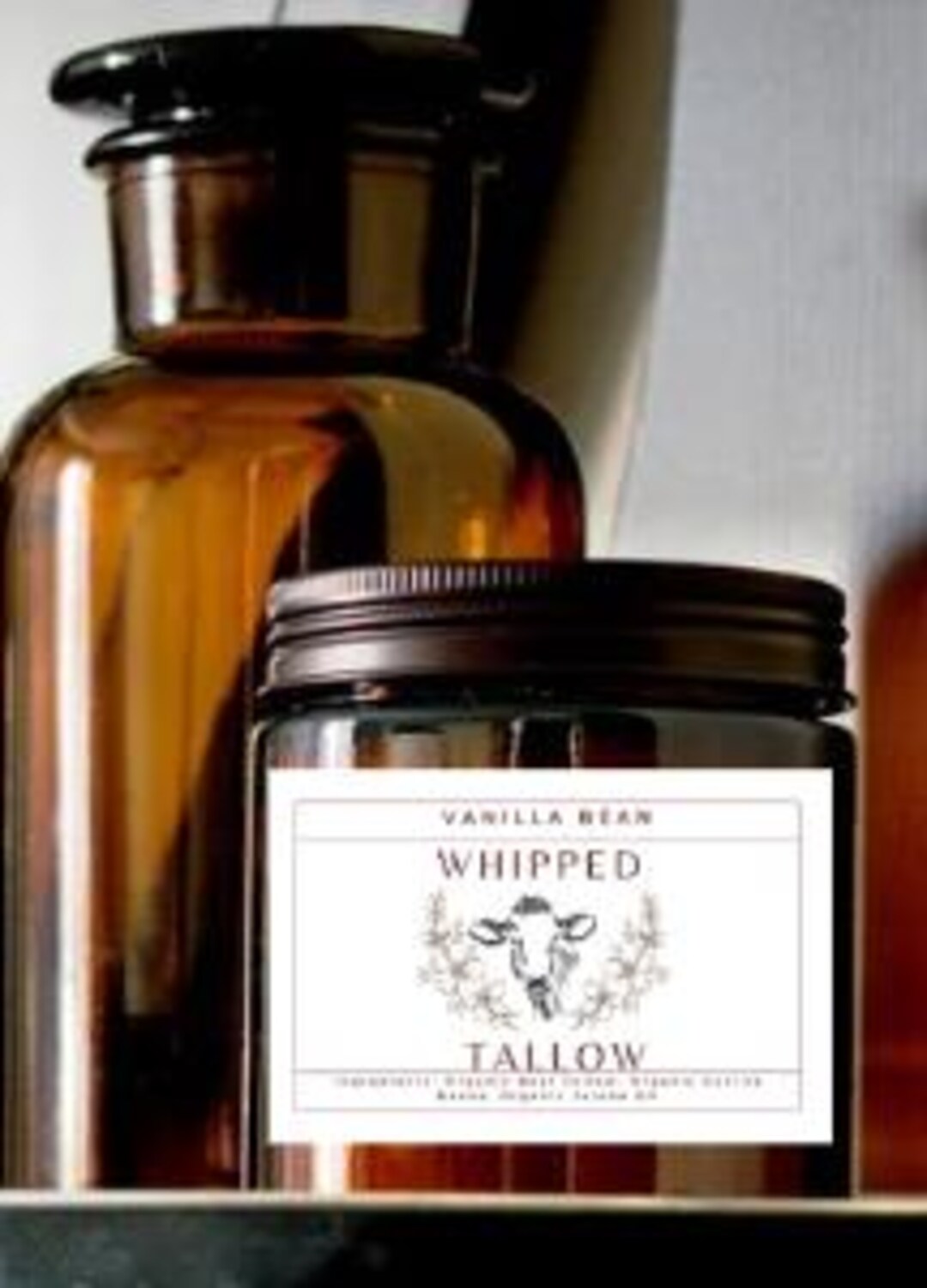 Customizable Tallow Label 6in X 4in - Etsy