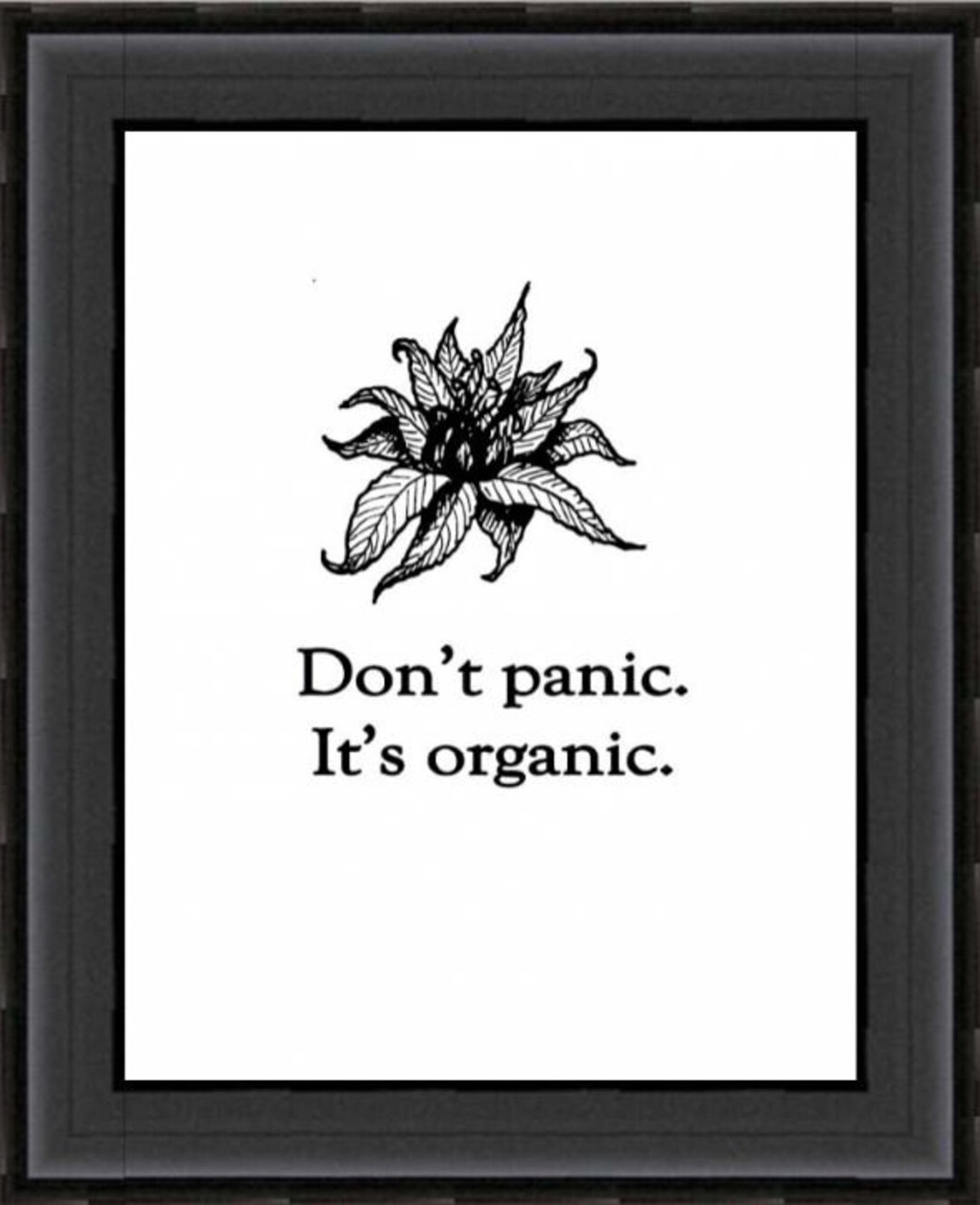 Funny Cannabis Print, Quote, Humorous Marijuana Art Print, Plant Print ...