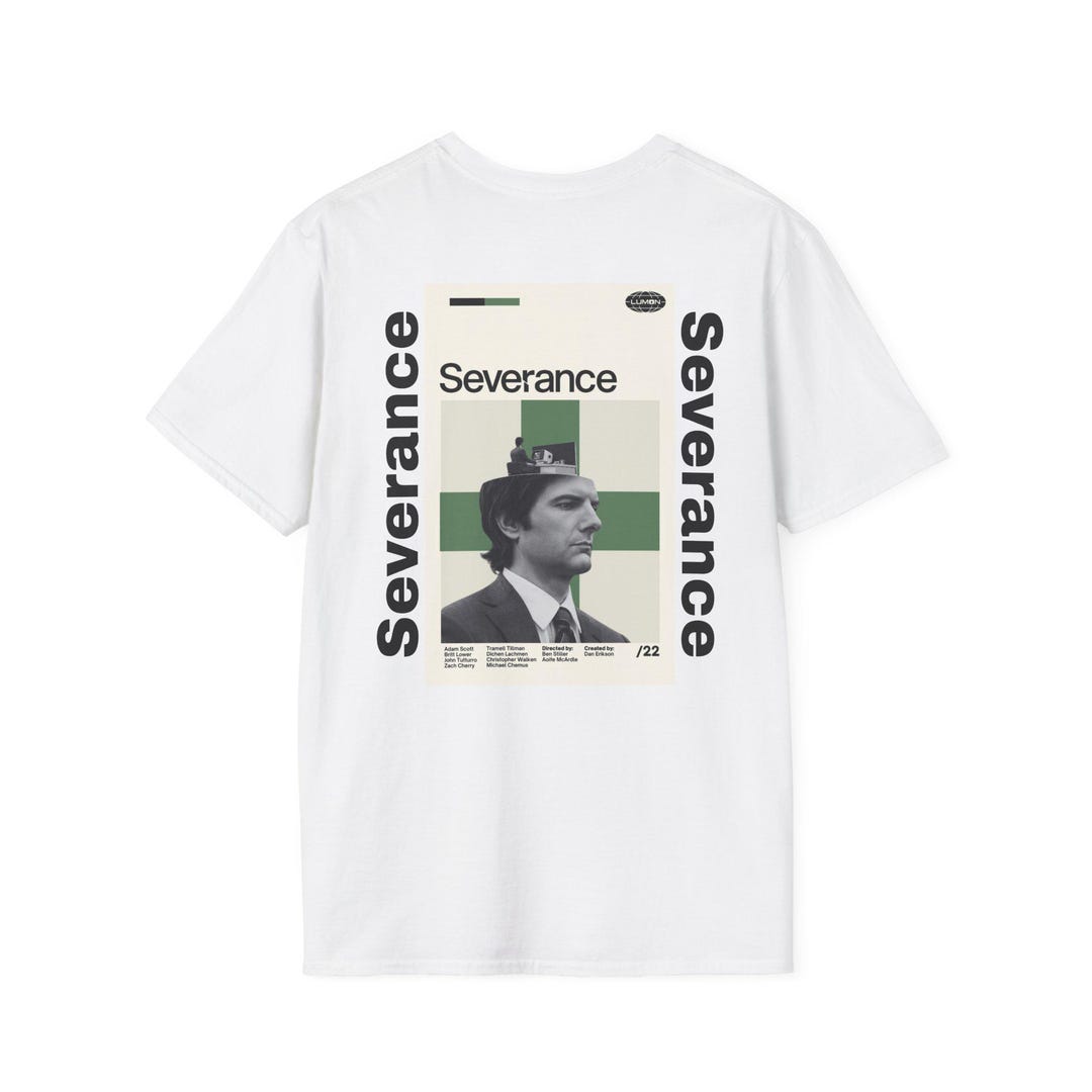 Severance Inspired Unisex Softstyle T-shirt, Retro Severance Lumon Tee ...
