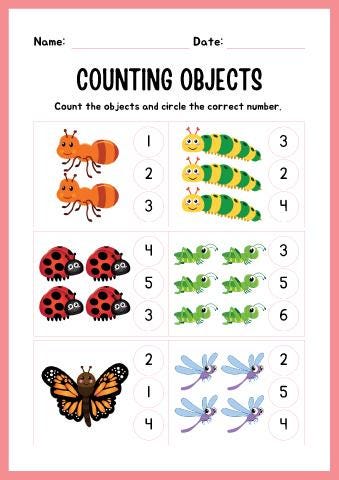 Preschool Learning Pack: Alphabet & Number Skills Worksheets (digital ...