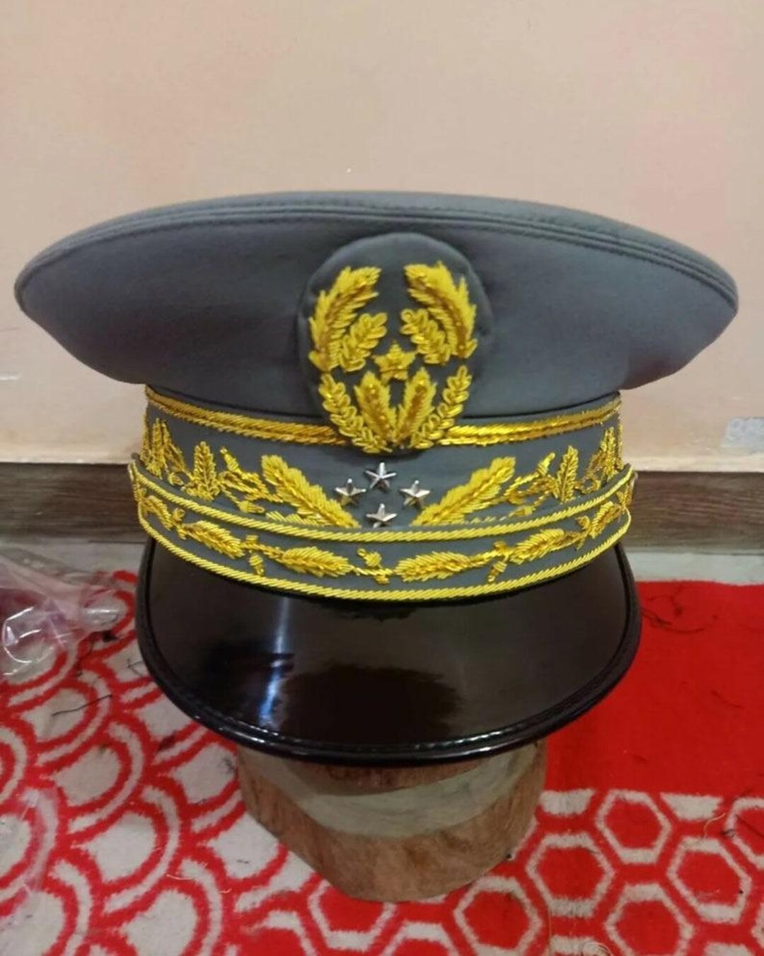 1979 Senegal Army General Cap/hat Hand Embroidered All Sizes - Etsy