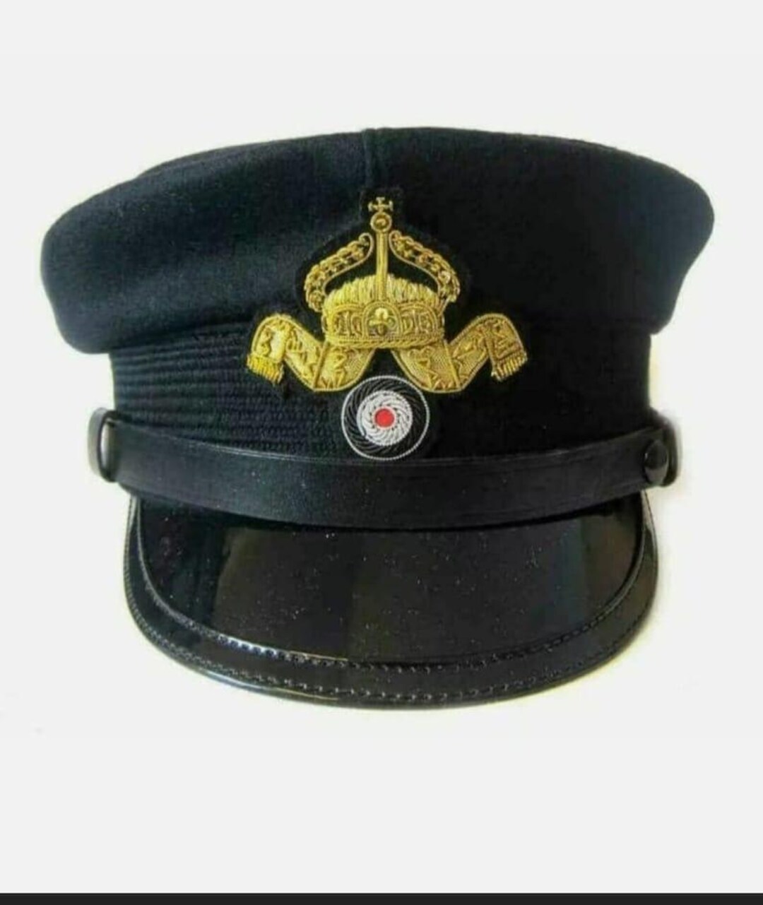 WW1 German Navy Officer Cap | Imperial Era Replica Hat | All Sizes ...