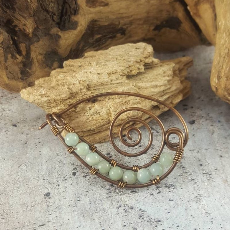 Wire Shawl Pin - Etsy