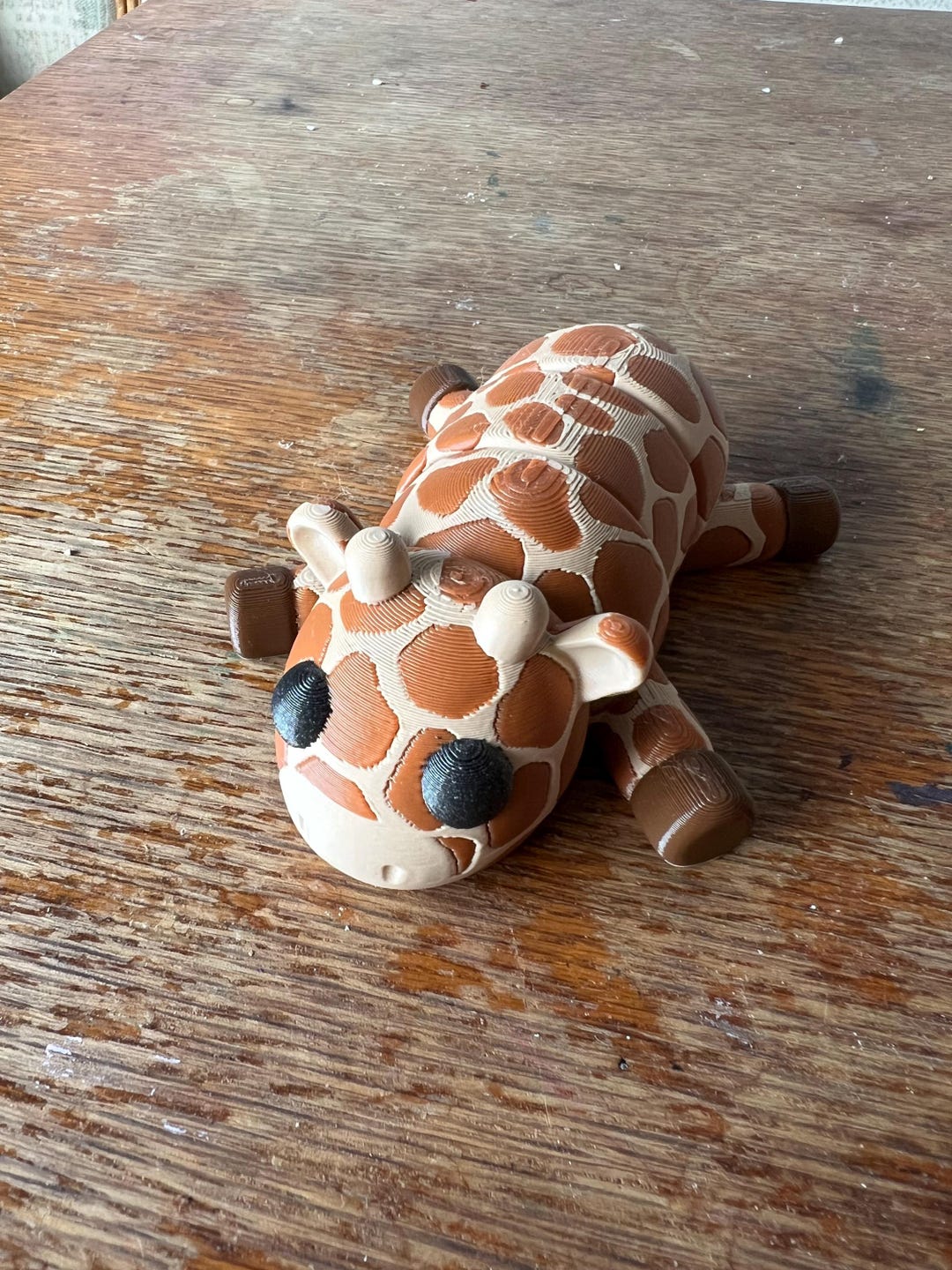 Multicolor Articulated Giraffe - Etsy