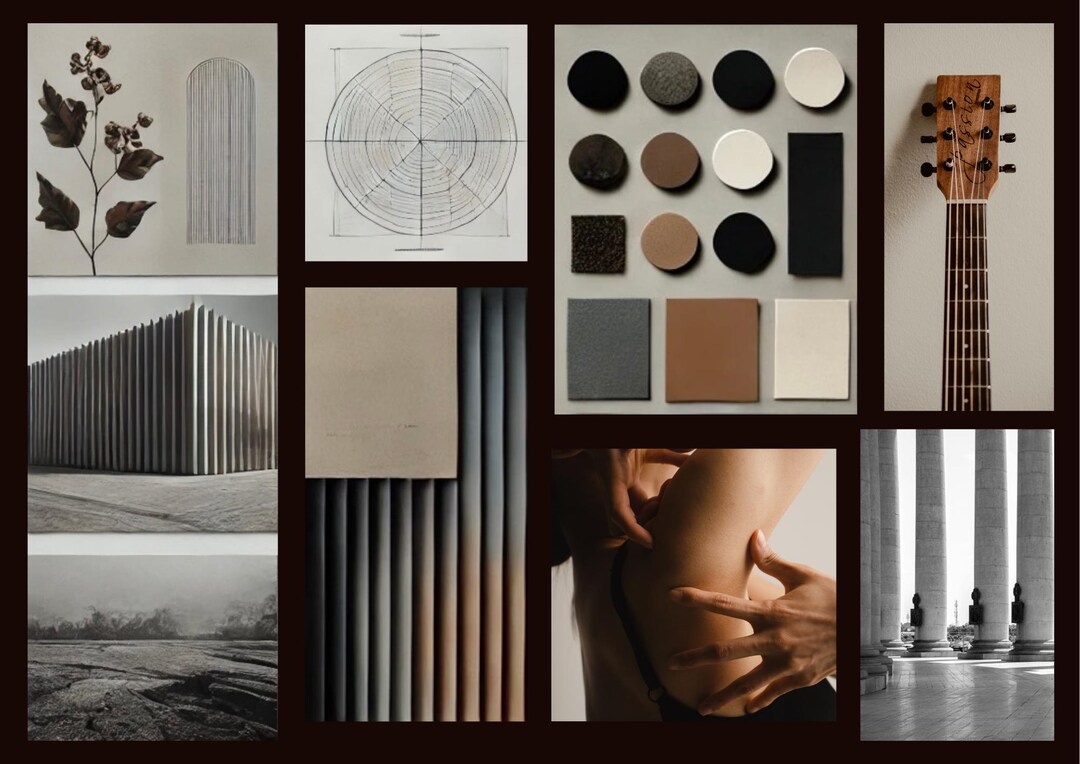 Custom Vision Board, Editorial Design, Minimalist Prints, Digital Mood ...