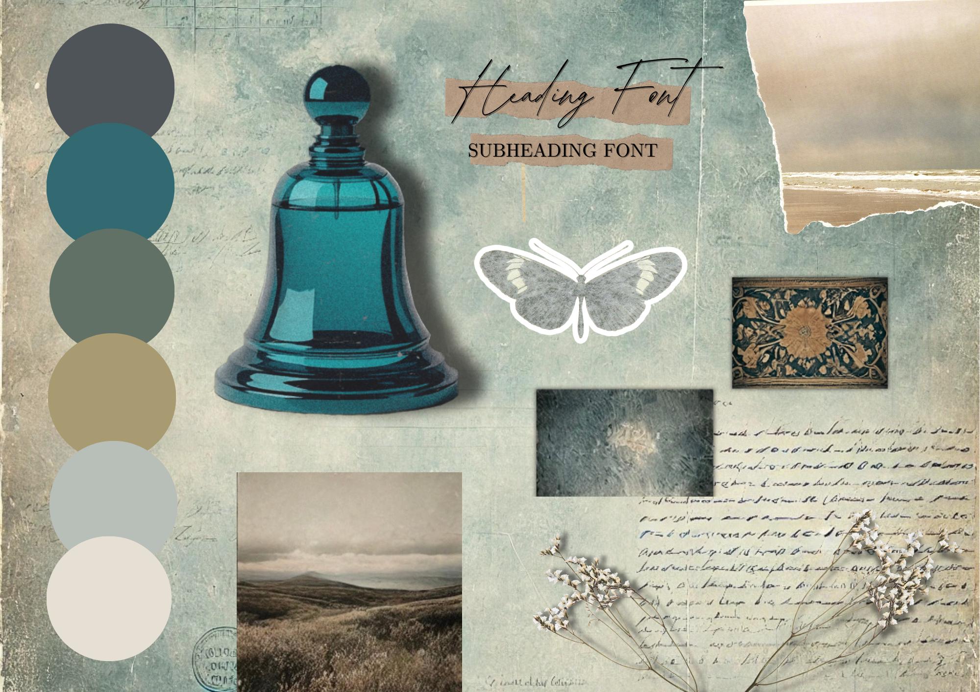 Custom Brand Identity Mood Board, Digital Mood Board, Visual Identity ...