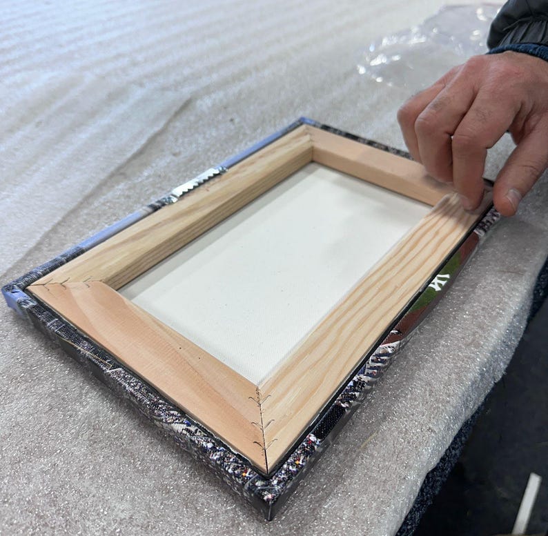 Led Zeppelin Collage Art Canvas Poster Wall Art Canvas Framed for ...