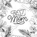 Mother's Day Coloring and Activity Pages - Etsy
