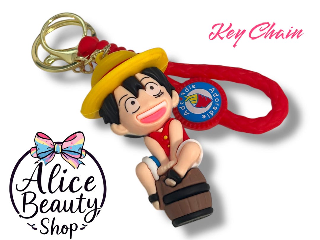 Luffy Key Chain/ One Piece/ Monkey D. Luffy Anime Items - Etsy Australia