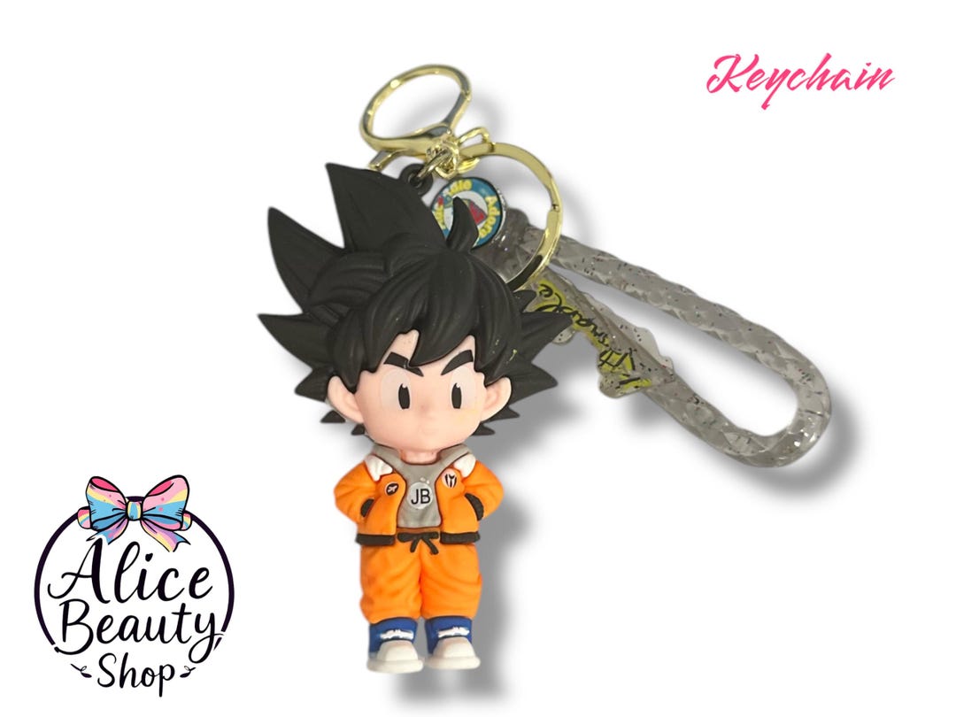 Goku Key Chain/ One Piece/ Dragon Ballz Anime Items - Etsy