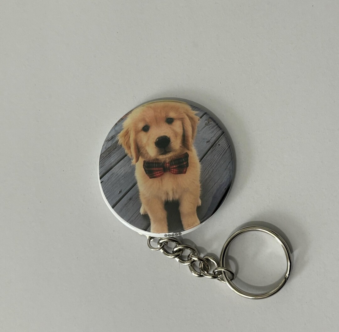 Personalized Keychain, Custom Photo and Text Key Ring, Personalized Key ...