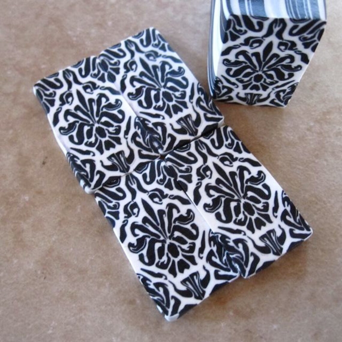 Polymer Clay Damask Cane Tutorial Cane Builder Back Issue August 2013 ...