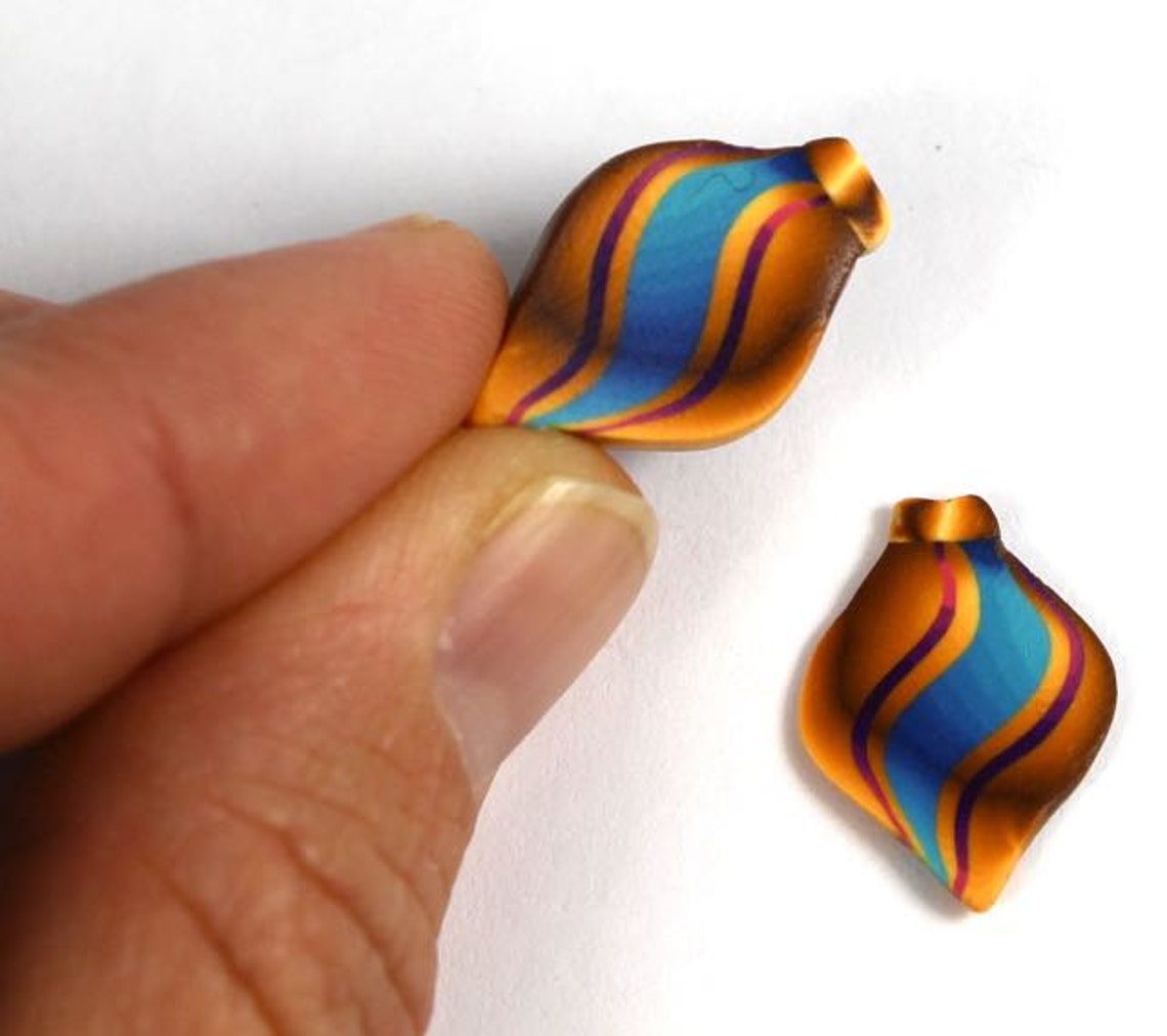 Polymer Clay Picture Canes (party Hats, Candy, Ornaments, Kaleidoscopes ...