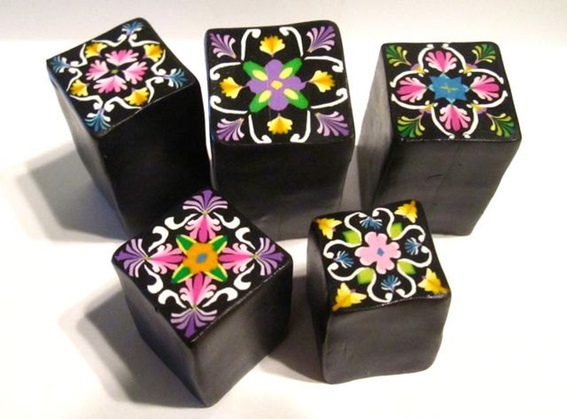Polymer Clay Flower Tile Canes Tutorial January 2014 Cane Builder - Etsy