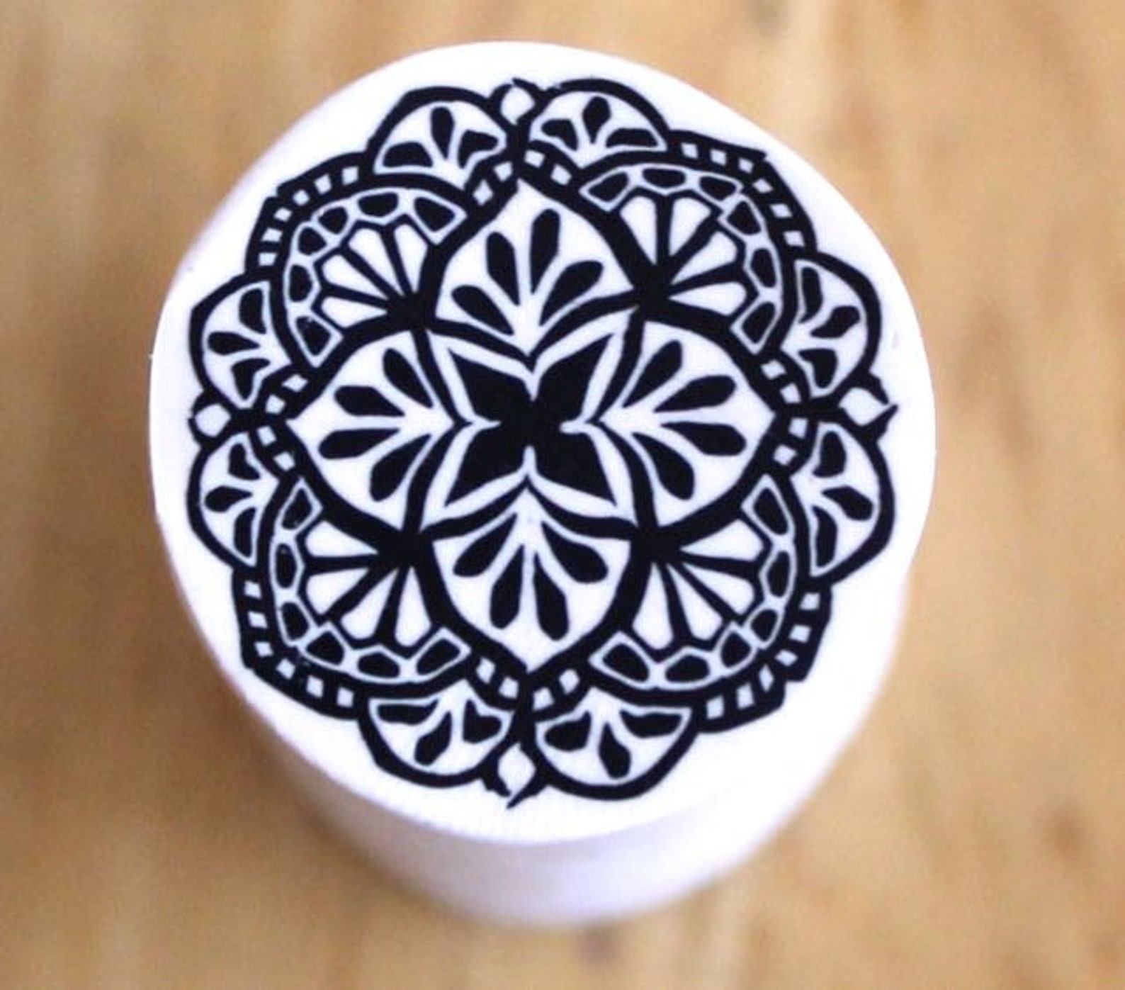 Polymer Clay Mandala Cane Tutorial - Etsy