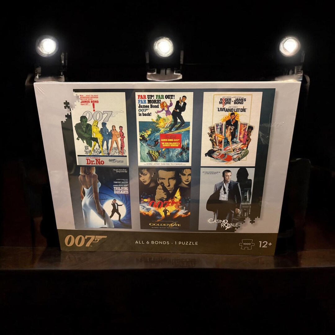 James Bond 007 All 6 Bonds 1000 Pce Jigsaw Puzzle (024) - Etsy
