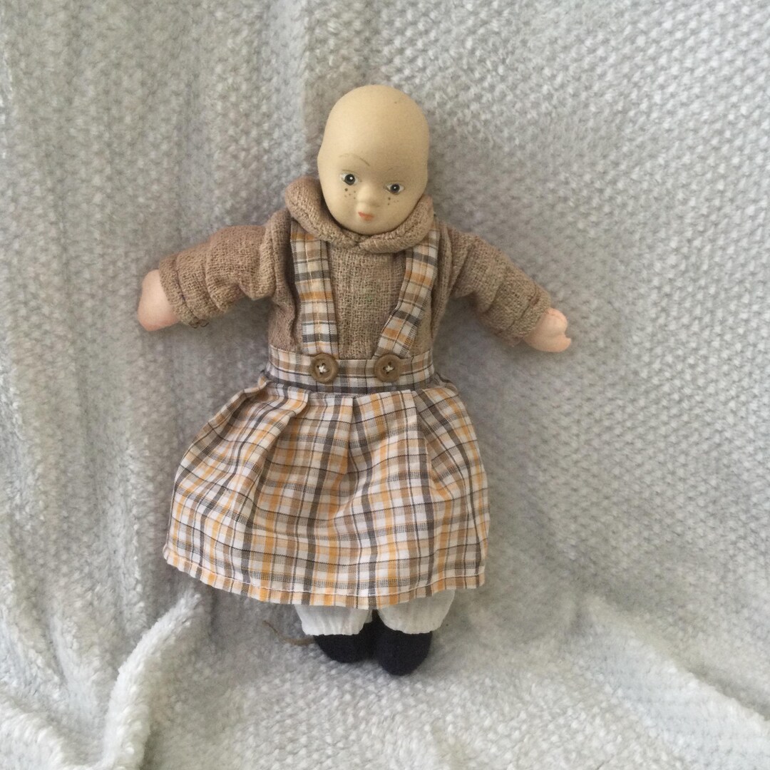 Antique/vintage Ceramic Mini Doll - Etsy
