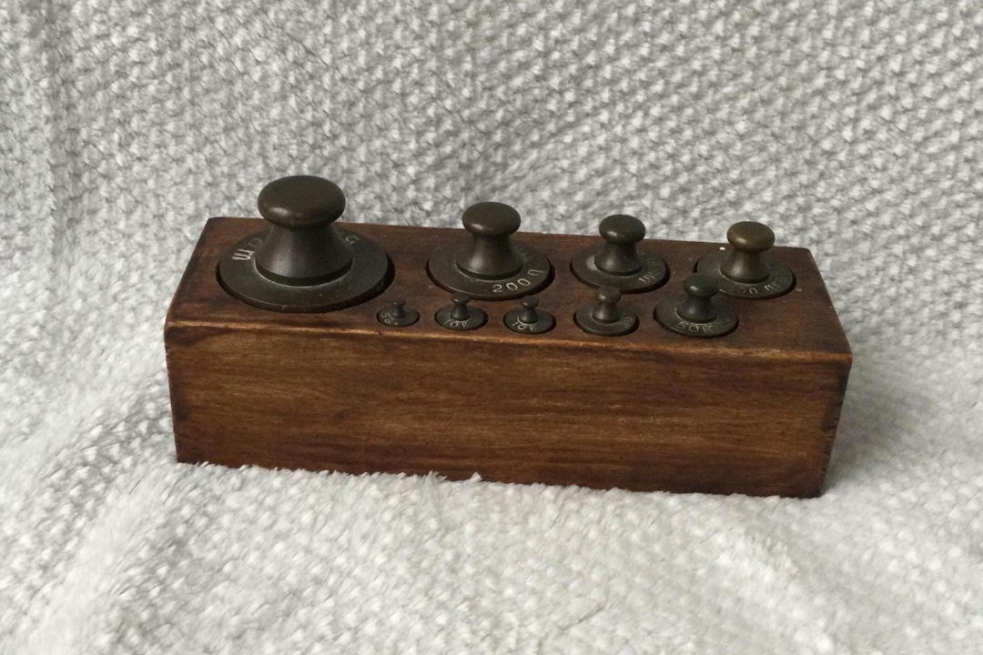 Antique — Brass Weight — Weight for Scale — Weight Set —precision ...