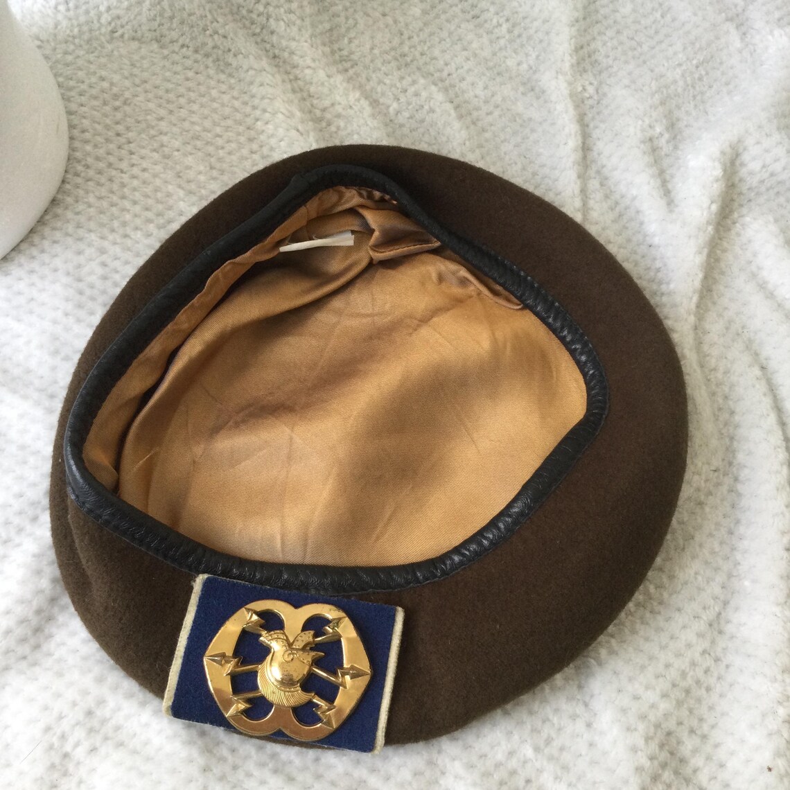 KL Dutch Army Signal Service Beret Old Model 1989 Size 59 Original - Etsy