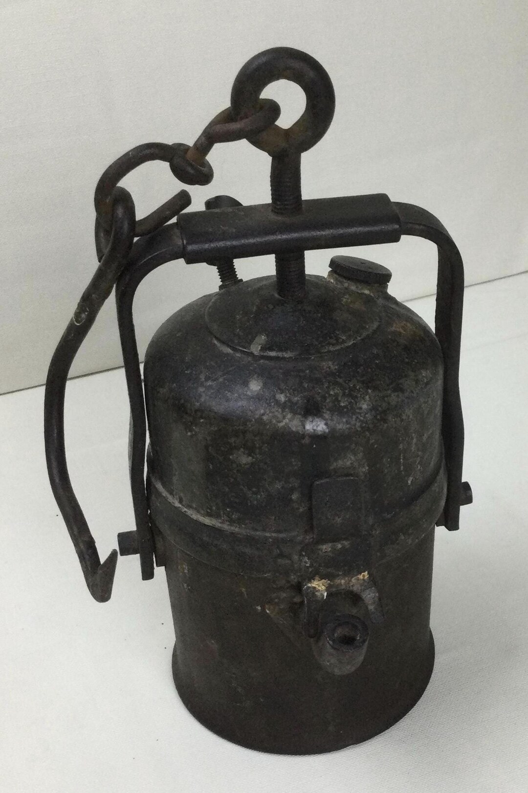 Antique Carbide Miner's Lamp Around 1900 - Etsy